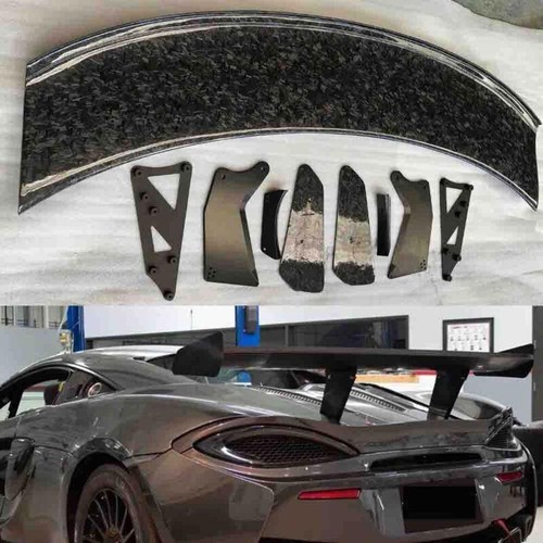Forged Carbon Rear Trunk Spoiler Wing GT4 Style For McLaren 540C 570S ...