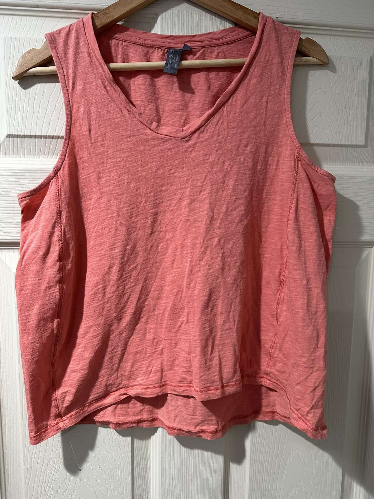 Sweaty Betty Women 100% Cotton Peach Vest Top Orange Size S | eBay