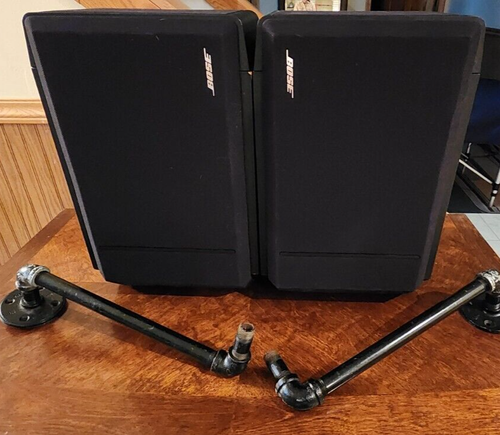 Bose 301 Series iv Speakers Left Right with Wall Mounts | eBay