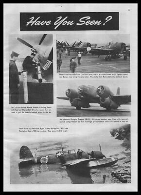 1945 Japan "Jake" Aichi E13A Floatplane Shot Down WW2 Philippines Photo ...