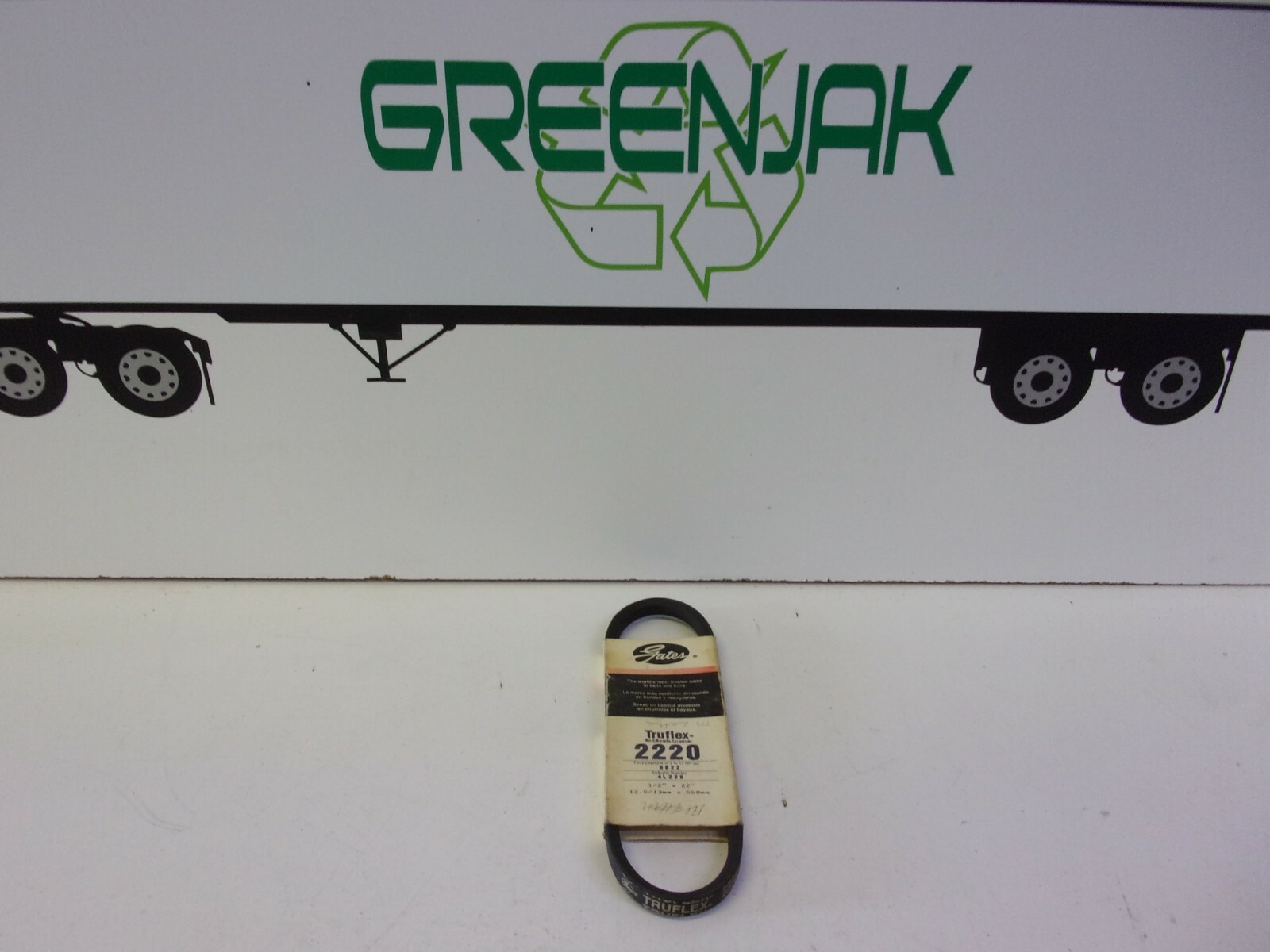 GATES 2220 / 4L220 1/2" x 22" TRUFLEX BELT - NOS - FREE SHIPPING | eBay