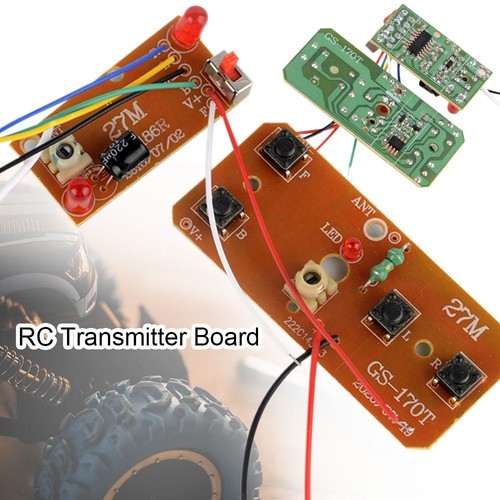 2pair Circuit Board RC Transmitter Board 27Mhz Receiver Board Toy Car ...