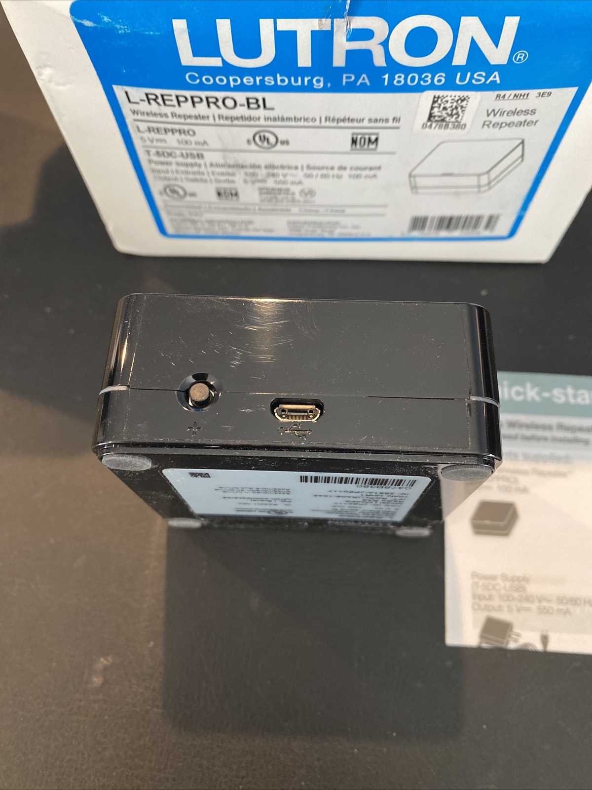 Lutron L-REPPRO-BL RA2 Select / RadioRA 2 Select Wireless Repeater | eBay