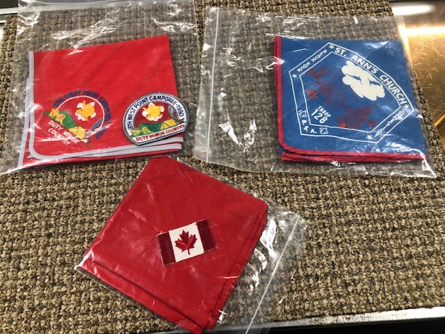 LOT OF 3 Boy Scouts Cub Scouts HANDKERCHIEFS 3 DIFFERENT ONES ...