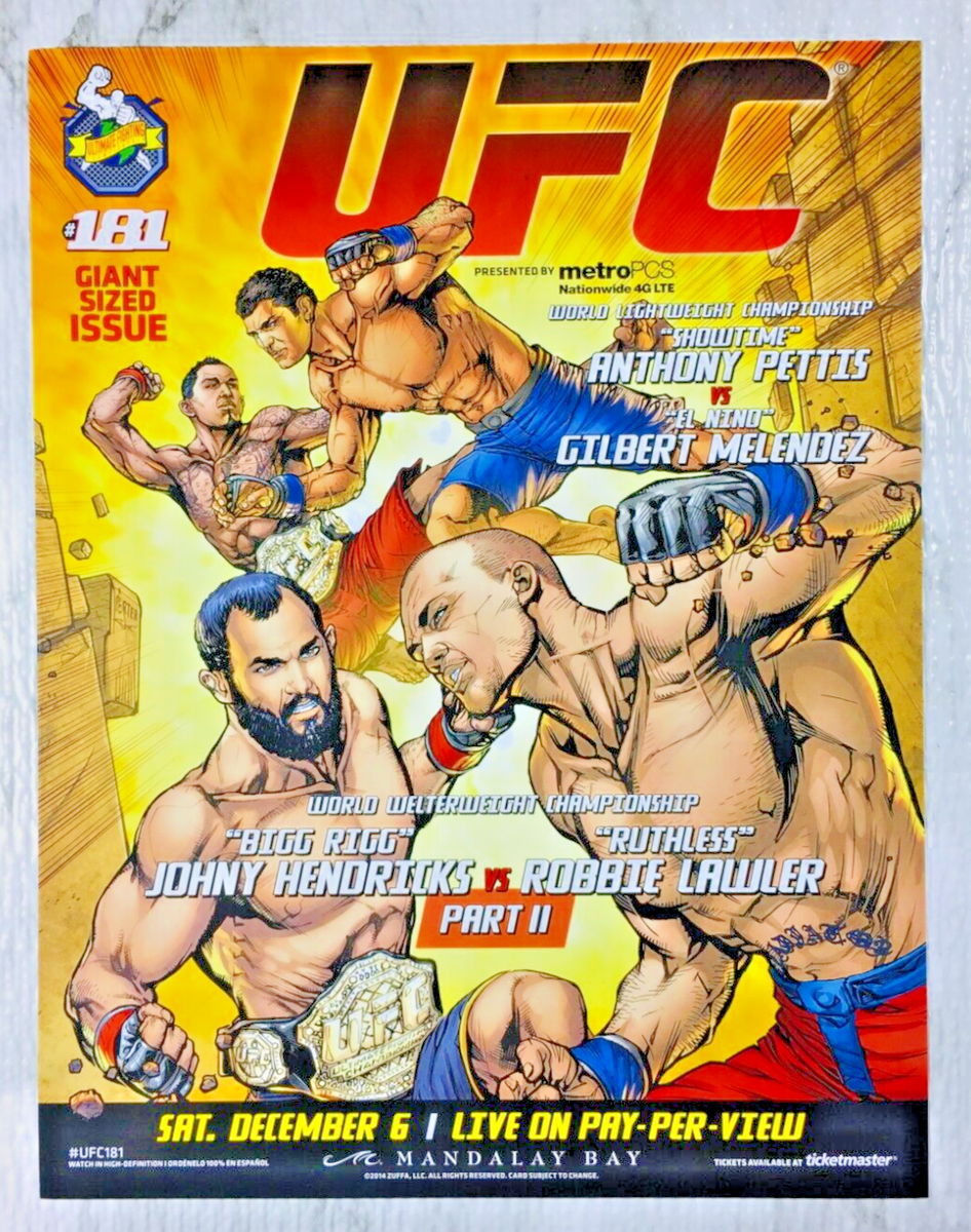 Ufc 171 Poster Signed UFC Fight Posters | UFC Event Poster | UFC