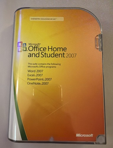Microsoft MS Office 2007 Home and Student Licensed for 3 PCs Full ...