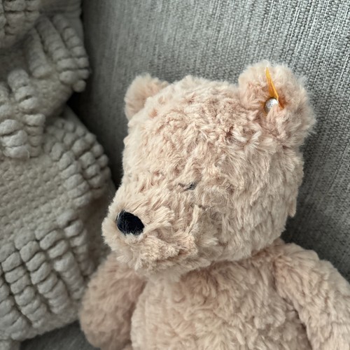 Steiff Jimmy Soft Cuddly Friends Teddy Bear Plush 12” Button NWT | eBay