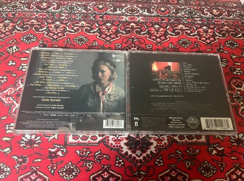 Carol OST Soundtrack By Carter Burwell RARE OOP Where the Wild things ...