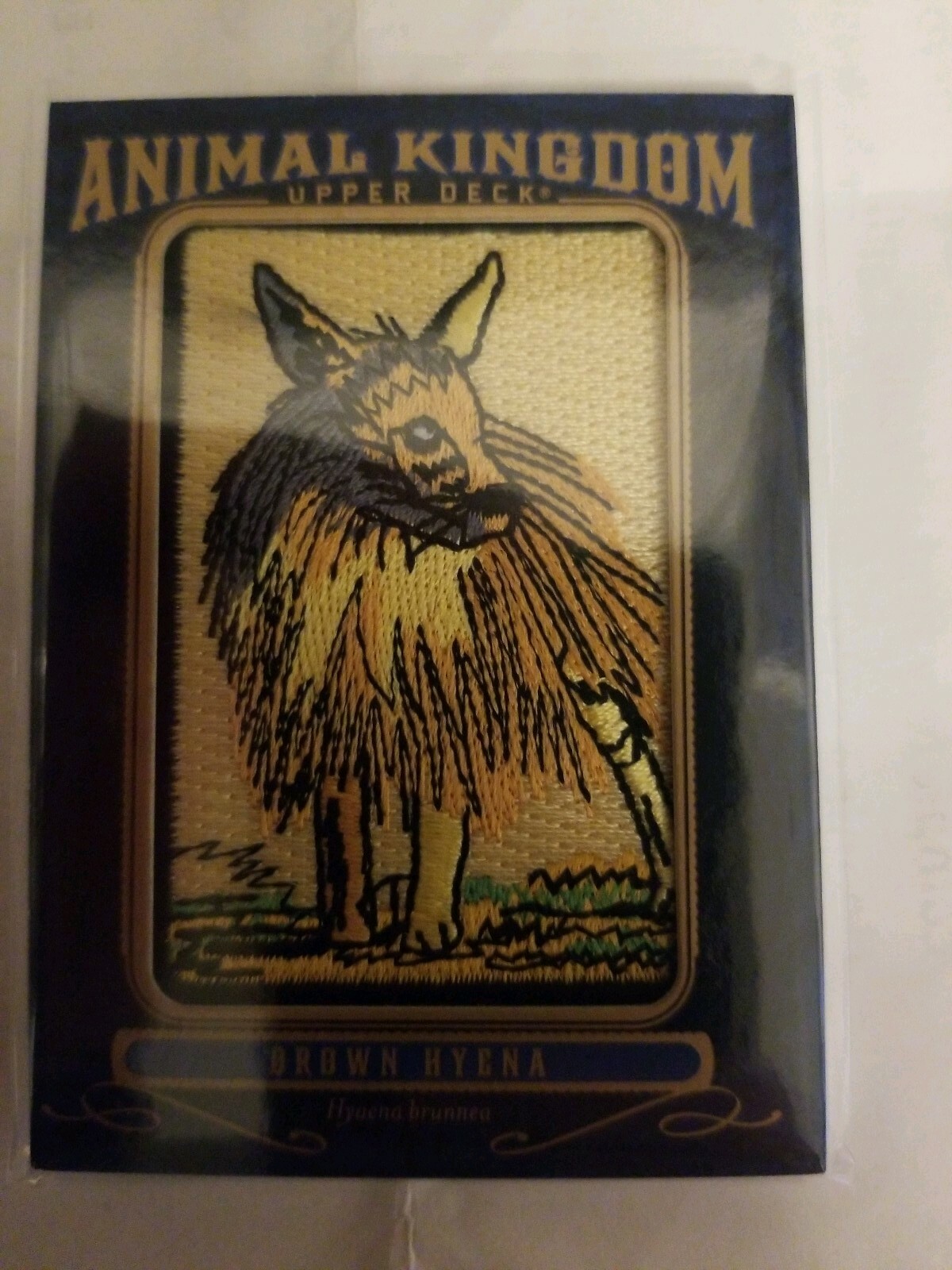 2019 UD Goodwin Champions Animal Kingdom Brown Hyena Patch AK-322 Tier ...