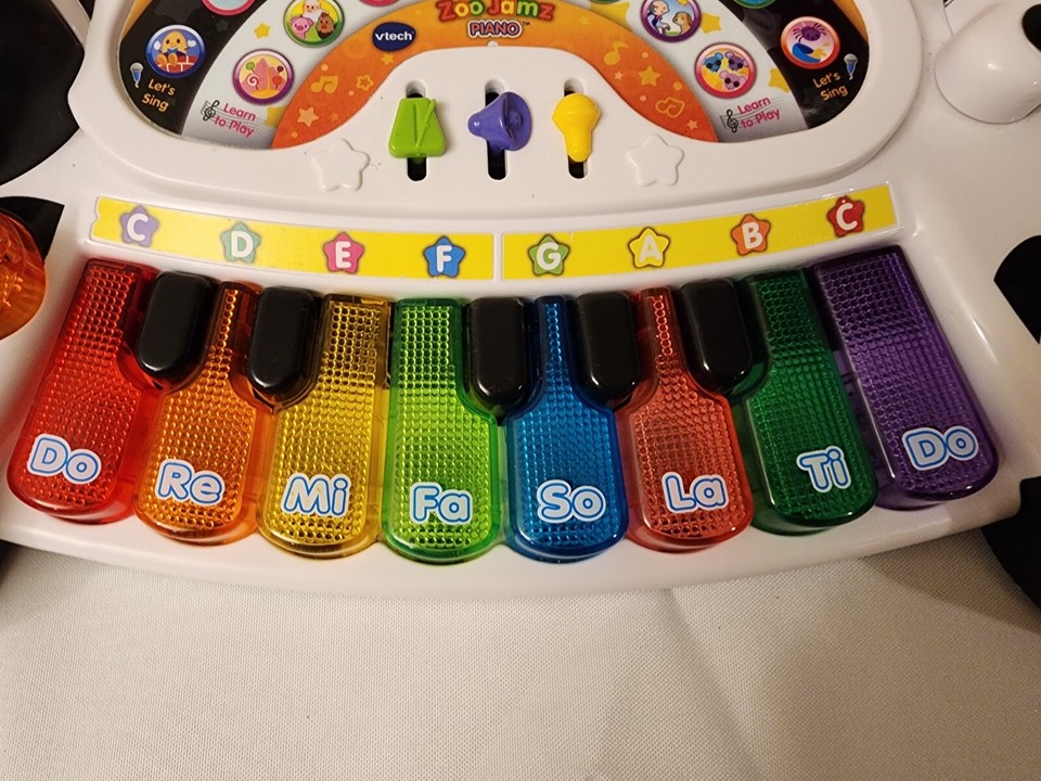 Baby Toy Piano Zoo Jamz VTech Toddler Kids Learning Educational ...