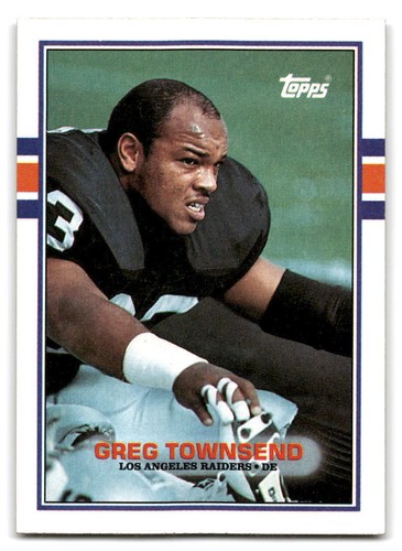 Greg Townsend 1989 Topps FOOTBALL #274 Los Angeles Raiders | eBay