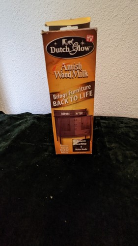 NEW 12oz Dutch Glow AMISH WOOD MILK Furniture Polish as seen on TV ...