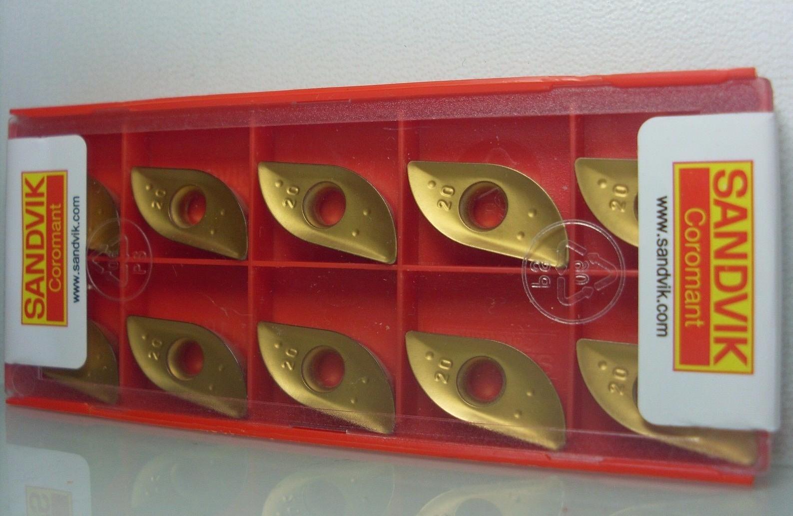 10STK SANDVIK R216-20T3M-M 2040 WENDESCHNEIDPLATTEN NEU | eBay