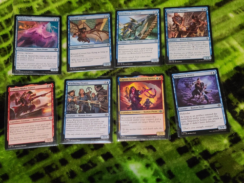 MTG Pirate x8 Captain Storm Cosmium Raider/Captain Ripley Vance ...