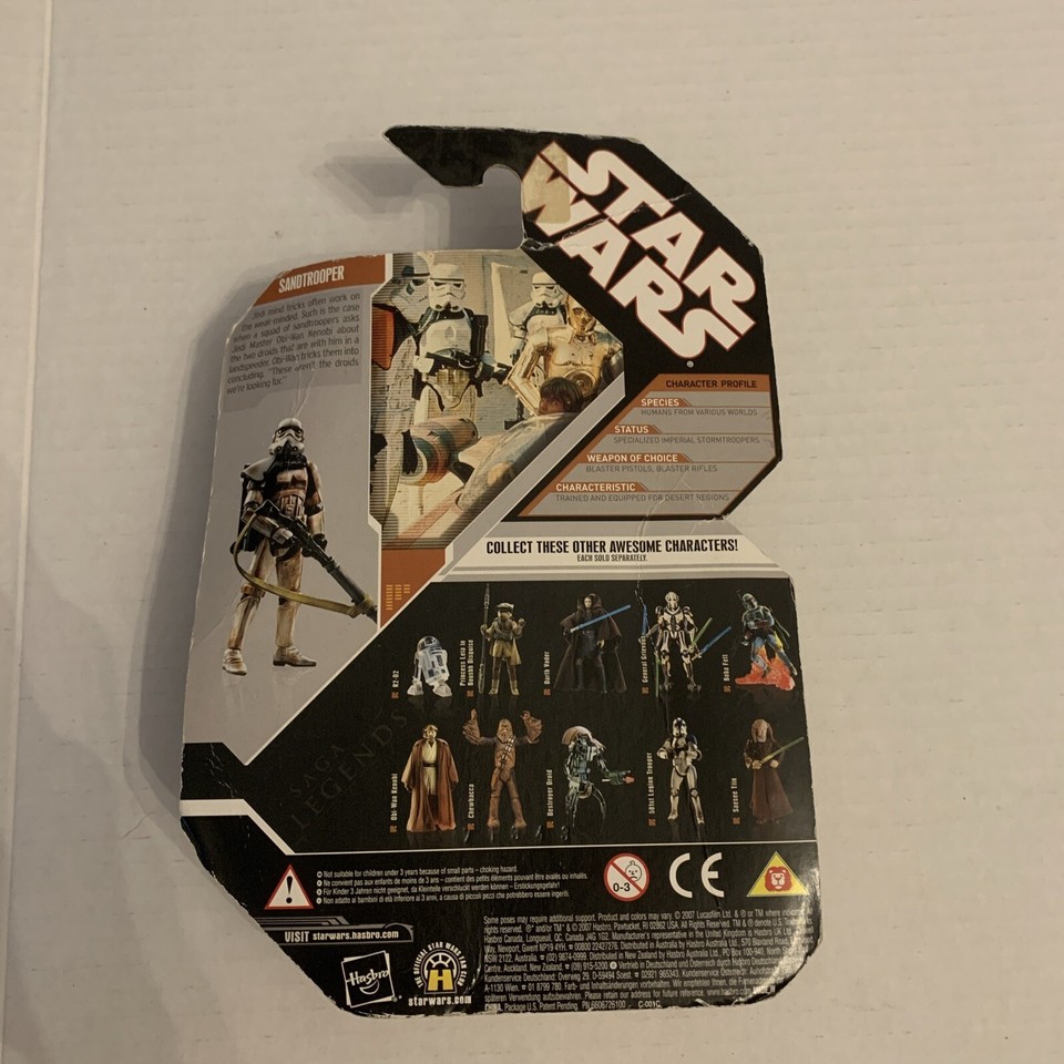 Star Wars Saga Legends 30th Anniversary 77-07 Sandtrooper Fans Choice ...