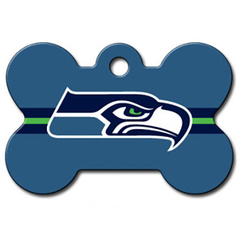 Seattle Seahawks NFL Dog/Pet ID Tag--Free Custom Engraving--FREE ...