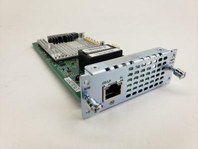 CISCO NIM-1MFT-T1/E1 1-Port Multi-flex Trunk Module Clear-channel Card ...