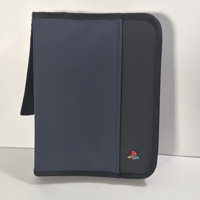 Sony PlayStation 2 Ps2 Official Binder/Carrying Case 4 Games Memory ...