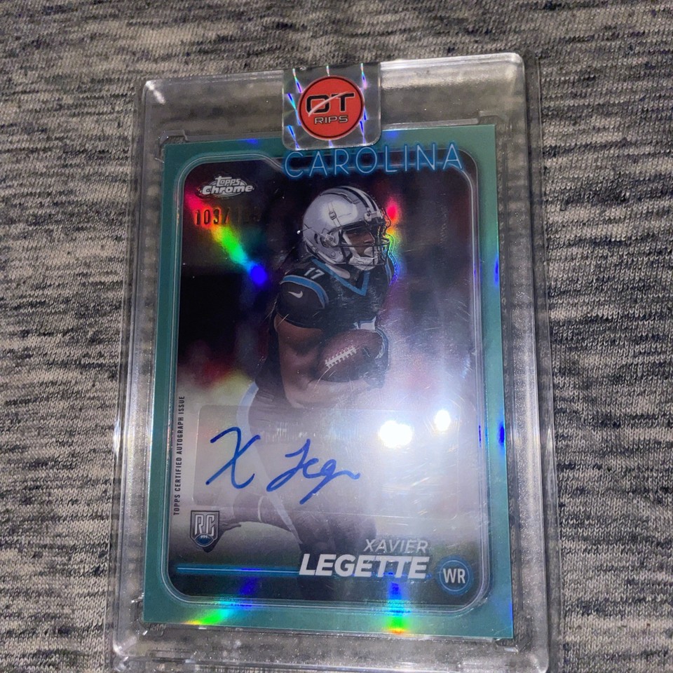 5 football card lot 4 Autos & Green Fearless arch manning CASE HIT ...