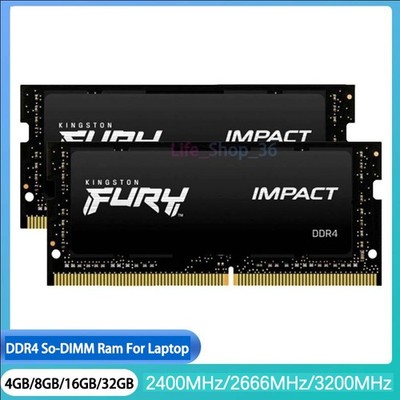 4GB 8GB 16GB 32GB DDR4 2400 2666 3200 SO-DIMM 260Pin Laptop Ram For ...