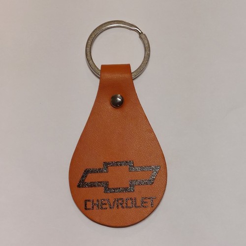 Chevrolet Chevy Logo Laser Engraved Key Chain Pu Leather With Ring | eBay