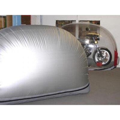 Carcoon Outdoor Bikebubble Motorcycle Storage Bubble Cover Silver Size ...