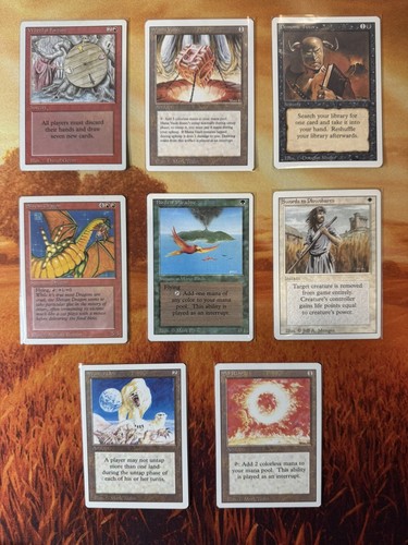MTG Revised Staple Lot of 8 Cards! Amazing Condition! | eBay