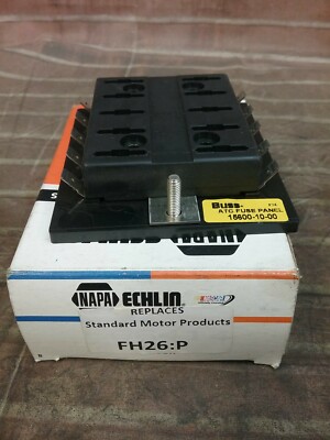 NAPA FH-26 Fuse Block - 10 Fuse Block - Female Blade Terminals | eBay