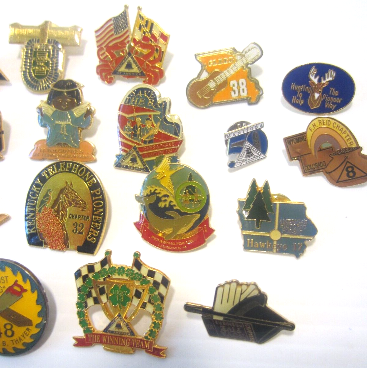 Lot of 30 - Telephone Pioneers Lapel Pins - Bell South (D1) ¤ | eBay