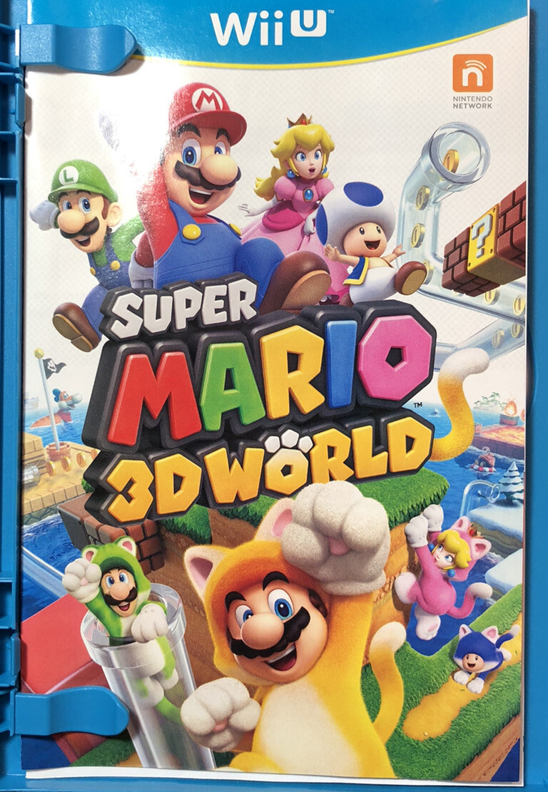 Super Mario 3d World Box Art