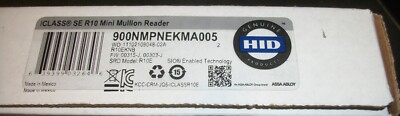 900NMPNEKMA005 HID iCLASS SE R10 Mini Mullion Reader Smart Card Assa ...