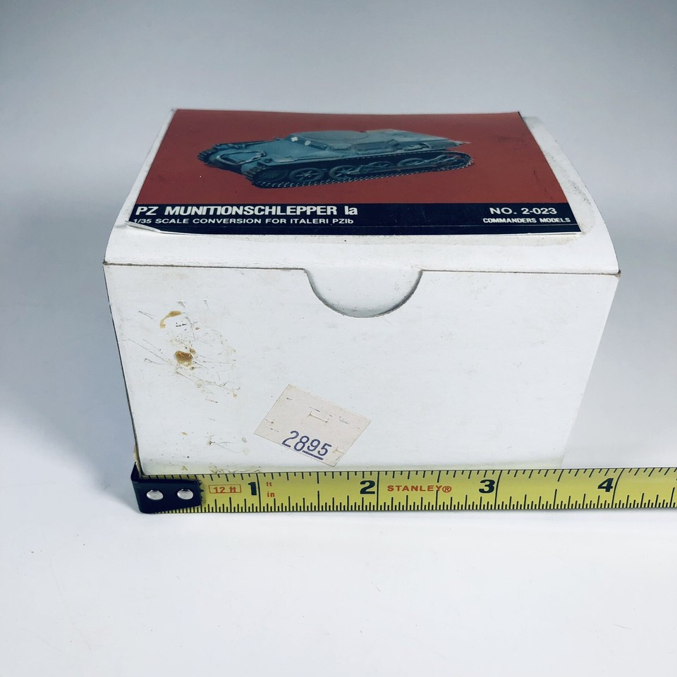 Commander Models Pz Munitionschlepper Ia 1/35 Resin Model Kit WWII 2 ...