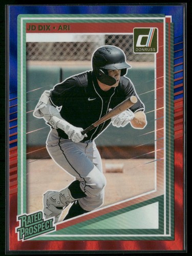 2025 Donruss #192 JD Dix Red and Blue Laser | eBay