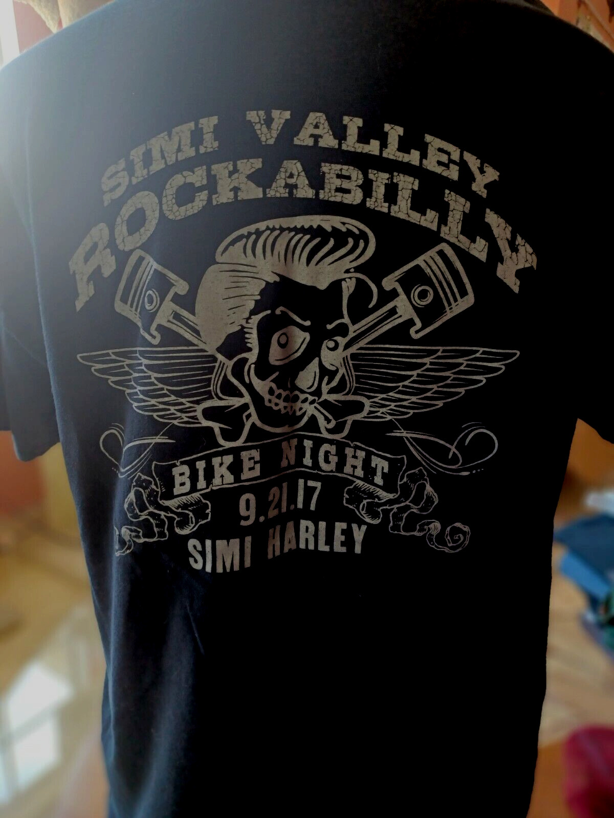 SIMI VALLEY HARLEY DAVIDSON ROCKABILLY BIKE NIGHT T-S… - Gem