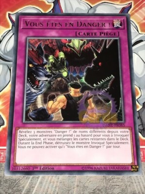Carte YU GI OH VOUS ETES EN DANGER ! DANE-FR085 | eBay