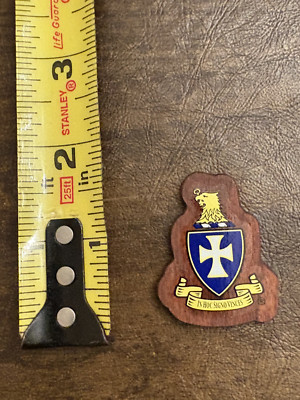 Sigma Chi Mini Wood Crest Shield 1.5" tall NEW, FREE SHIP | eBay