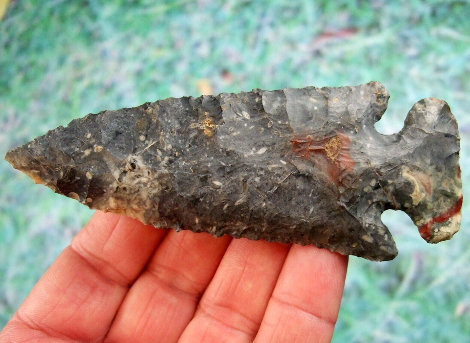 Super Fine Colorful G10 Ohio Mercer Flint Thebes Point wt Butler COA ...