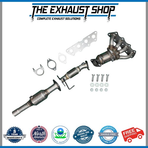 FITS:12-17 Hyundai Accent | 12-17 Kia Rio Front Flex Pipe & Catalytic ...