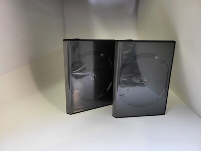 TWO NEW Black Empty Replacement Video Game Cases W/Sleeve for ...