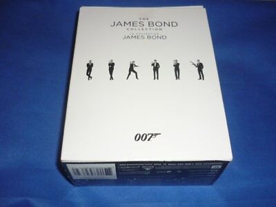 THE COMPLETE JAMES BOND 007 COLLECTION (BLU-RAY, 2015) 23 DISCS DR NO ...