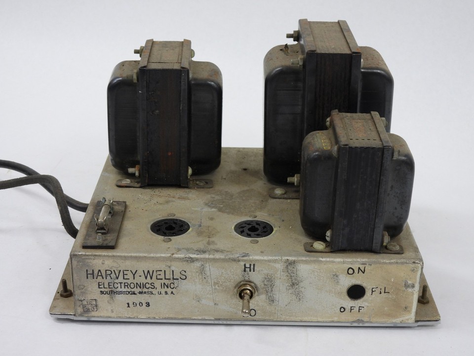 Harvey-Wells APS-50 Power Supply for Ham Radio Transmitter (modified ...