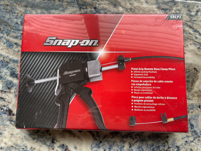 New Snap-on™ SHCP2 Pistol Grip Remote Hose Clamp Pliers - NEW SEALED | eBay