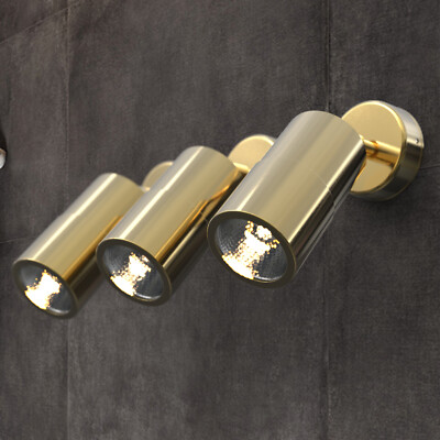 3X LED Spotlight Adjustable Wall Light GU10 IP65 Waterproof Spot Light ...