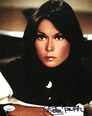 KATE JACKSON HAND SIGNED 8x10 COLOR PHOTO GORGEOUS CHARLIE'S ANGELS JSA ...