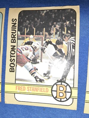 1972-73 Topps #135 Fred Stanfield Boston Bruins VINTAGE | eBay
