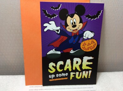 HALLMARK KIDS HALLOWEEN GREETING CARD New w/Envelope "SCARE up some fun ...