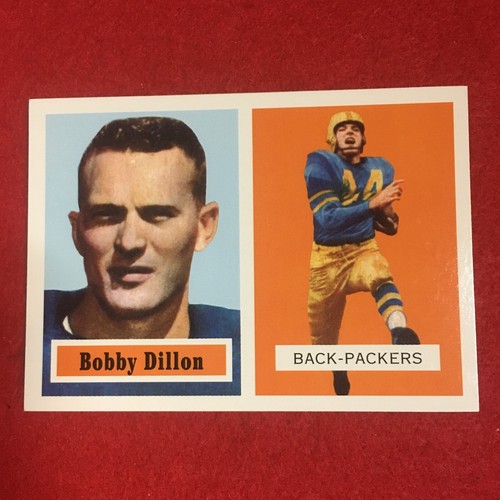 1957 Topps - #9 Bobby Dillon for sale online | eBay