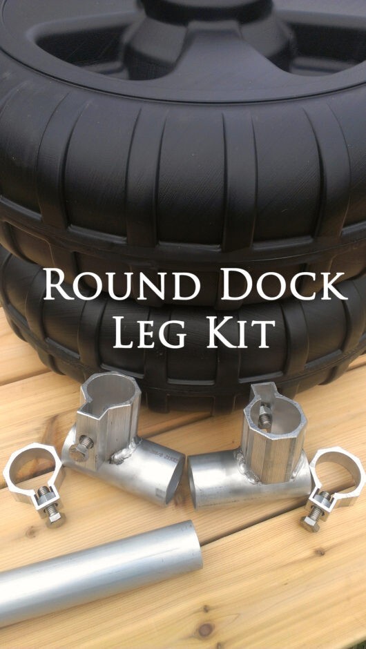Roll-In Dock Wheel Kits - Round Kit for 4' Wide Dock | eBay