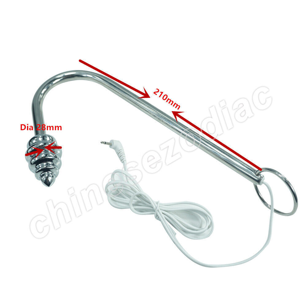 Ellectrosex Shock Pulse Metal Large Plug Host Male Female E-stim ...