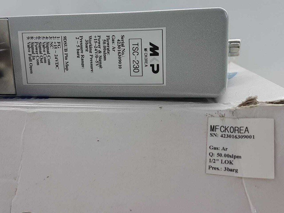 MKP MFC TSC-230 Mass Flow Controller TSC-200 Series TSC230 | eBay
